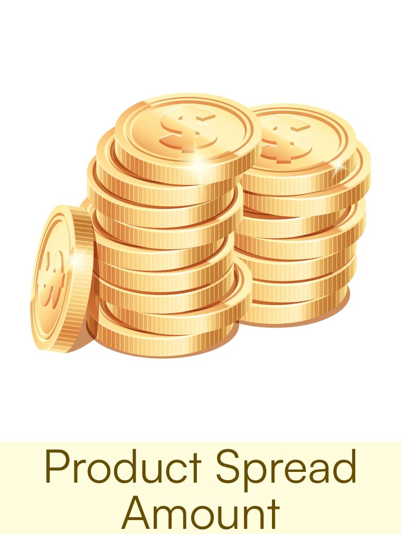 Product Spread Amount